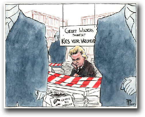 Peter-Paul Rauwerda - Spotprenten