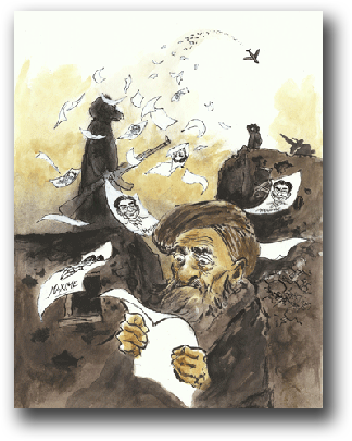 Peter-Paul Rauwerda - Spotprenten